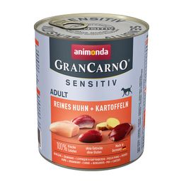 animonda GranCarno Adult Sensitiv Huhn & Kartoffel 24x800 g