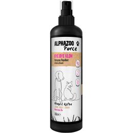 ALPHAZOO Bye-Bye-Vloh 200ml - Flohspray für Hunde, Katzen, Haus- und Hoftiere 500 ml