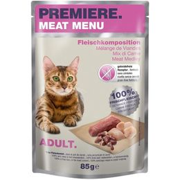 Premiere Meat Menu Adult Fleischkomposition 24x85 g