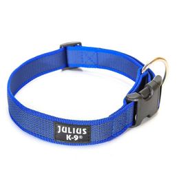 JULIUS-K9 Julius K9 Halsband 25mm x 39-65cm blau/ grau