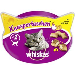 whiskas Knuspertaschen 8x60g Huhn & Käse