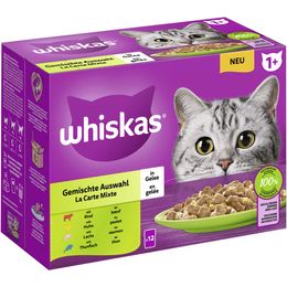 whiskas Multipack 1+ Gemischte Auswahl in Gelee 12 x 85g