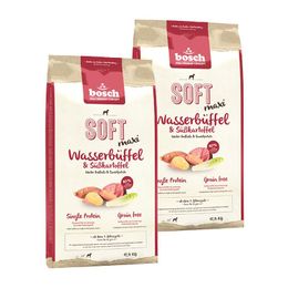 Bosch Soft maxi Wasserbüffel & Süßkartoffel 2x12,5 kg
