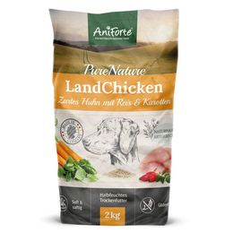 AniForte Trockenfutter LandChicken - Zartes Huhn mit Reis 2 kg