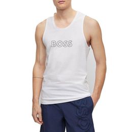 BOSS Tanktop Beach Shirt / Sportshirt (1-tlg) ohne Arm