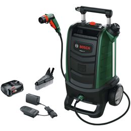 Bosch Home and Garden Bosch Home & Garden Akku-Druckreiniger Fontus 18V, Druck max: 20 bar, inkl. Akku und Ladegerät, grün