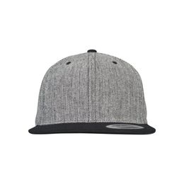 Flexfit Flex Cap Flexfit Snapback Melange Solid Snapback, schwarz