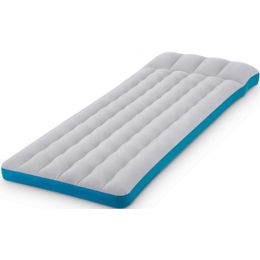 Intex Luftmatratze Camping Mat, blau|grau