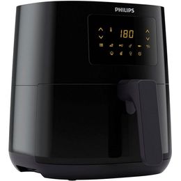 Philips Heißluftfritteuse Airfryer L HD9252/90, 4,1 l, 1400 W, mit 7 Voreinstellungen und Warmhaltefunktion, digitales Display, schwarz
