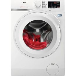 AEG Waschmaschine Serie 6000 mit ProSense-Technologie L6FA68FL, 8 kg, 1600 U/min, Hygiene-/ Anti-Allergie Programm mit Dampf, weiß