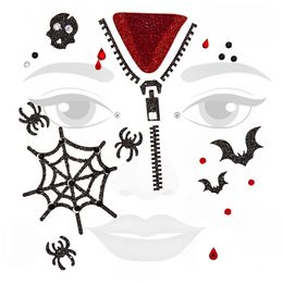 buttinette Face-Art Tattoo "Halloween"