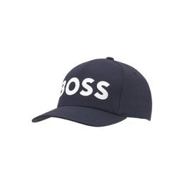 BOSS Baseball Cap Sevile-BOSS-5 mit Logodruck, blau