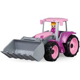 LENA® Spielzeug-Traktor TRUXX, rosa, inklusive Spielfigur, Made in Europe, rosa