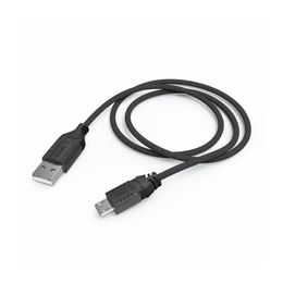 Hama Controller-Ladekabel "Basic" für PS4, 1,50 m USB A USB-Kabel, (150 cm), schwarz