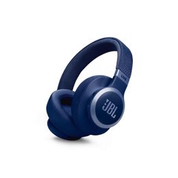 JBL LIVE 770NC mit JBL Signature Sound und Surround Sound wireless Kopfhörer (Adaptive Noise-Cancelling, Multi-Point-Verbindung, Transparenzmodus, Alexa, Google Assistant, Kabelloser Over-Ear-Kopfhörer mit True Adaptive Noise Cancelling), blau