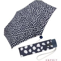 Esprit Taschenregenschirm Damen Super Mini Regenschirm Petito Petal Rain