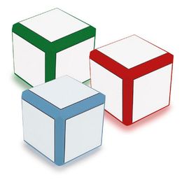 TimeTEX Spielesammlung, Blanko-Würfel mit weißen Flächen