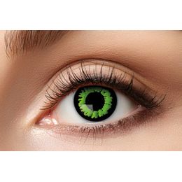 Eyecatcher Farblinsen Jungle Kontaktlinsen. Grüne Farblinsen.