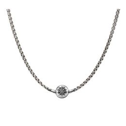 Thomas Sabo Kette ohne Anhänger KK0002-001-12 Halskette für Beads Sterling-Silber Geschwärzt 80 cm