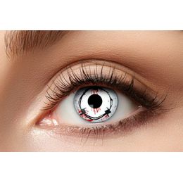 Eyecatcher Farblinsen Santa Fu Kontaktlinsen. Blutige Draht Motivlinsen