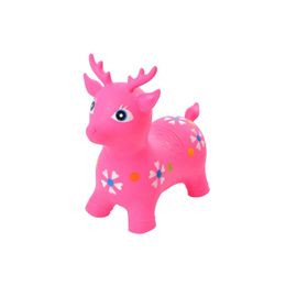 Pink Papaya Hüpftier Einhorn Hüpf-Pferd
