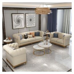 JVmoebel Wohnzimmer-Set, Sofagarnitur 321 Sitzer Set Design Sofa Polster Couchen Couch Modern