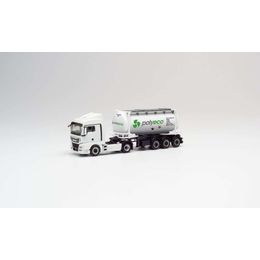 Herpa Modellauto Herpa 311694 MAN Swapcont. Polyeco 1:87