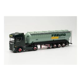 Herpa Modellauto Herpa 315166 Scania CS Saugsilo-Sz Freund 1:87