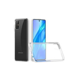 H-basics Handyhülle Handyhülle Samsung Galaxy A21s Crystal Clear aus flexiblem TPU Silikon 16
