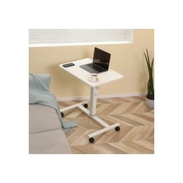 Makika Schreibtisch Stehpult / Laptoptisch höhenverstellbar mit Rollen