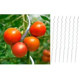 GartenHero Rankhilfe Tomatenspiralstab 180cm Tomaten Spiralstab Pflanzstab Pflanzspiralstab