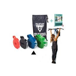 Pullup & Dip Trainingsband Fitnessbänder mit Tasche