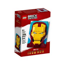 Lego® Spiel, Lego® Brick Sketches 40535 Iron Man