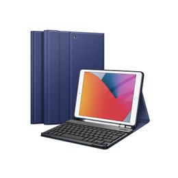 Fintie Tablet-Hülle Tastatur Hülle für iPad 10.2 Zoll (9/ 8/ 7 Generation