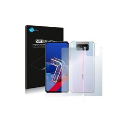 Savvies Schutzfolie für ASUS Zenfone 7 Pro ZS671KS (Display+Rückseite)