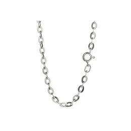 NKlaus Gliederkette Halskette 60cm Ankerkette flach 925 Silber Collier