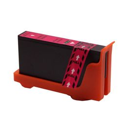 ABC Tintenpatrone (Kompatible Druckerpatrone für Lexmark 100XL 14N1070E 14N1070 Magenta