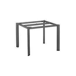 Kettler Gartentisch Kettler EDGE Tischgestell 95x95x72 cm silber