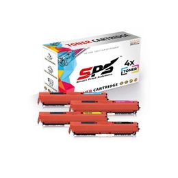 SPS Tonerkartusche 4x Multipack Set Kompatibel für HP LaserJet Pro 100 Series (130A/CF351
