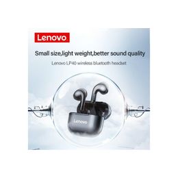 Lenovo LP40 mit Touch-Steuerung Bluetooth-Kopfhörer (True Wireless