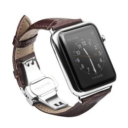 CoverKingz Smartwatch-Armband Lederband für Apple Watch 49/45/44/42mm Series Ultra 2/Ultra/9/8/SE