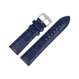 MARBURGER Uhrenarmband 30mm Leder Alligator Prägung