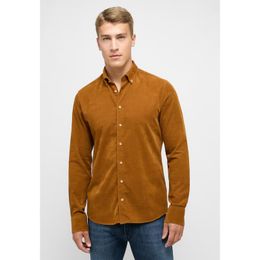 Eterna Langarmhemd &raquo;SLIM FIT&laquo; camel 38 - Normalgr&ouml;&szlig;en Normalgr&ouml;&szlig;en 38 Passform laut Hersteller: Slim Fit