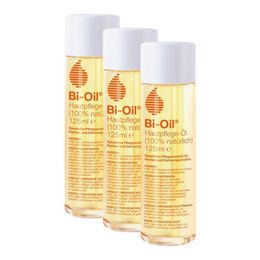 Bi-Oil Körperöl 3x 125 ml Mama Hautpflege Öl 100% natürlich
