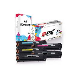 SPS Tonerkartusche Kompatibel für HP Color Laserjet CM1312 125A CB540