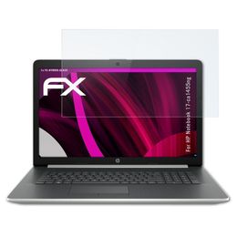 atFoliX Schutzfolie Panzerglasfolie für HP Notebook 17-ca1455ng