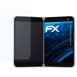 atFoliX Schutzfolie Displayschutz für Microsoft Surface Duo