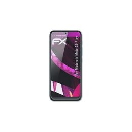 atFoliX Schutzfolie Panzerglasfolie für Motorola Moto G9 Play