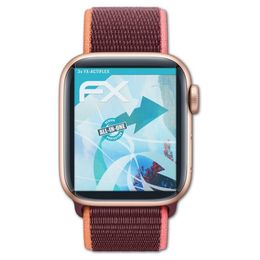 atFoliX Schutzfolie Displayschutzfolie für Apple Watch SE 44mm
