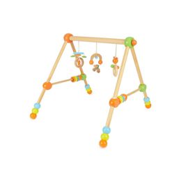 bieco Baby Gym bieco Spieltrapez höhenverstellbar Spielbogen Baby Holz Spielebogen Holz Baby Spieltrapez Holz Baby Mobile Holz Activity Center Baby Gym Holzspielzeug Baby Baby Spielzeug Trendy